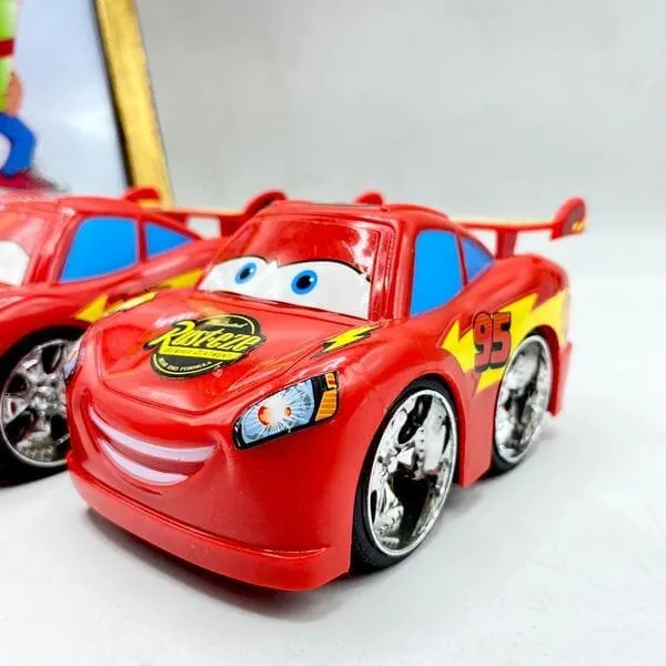 Cute Friction Mini McQueen Car - 1Pc - Gift4u.Pk