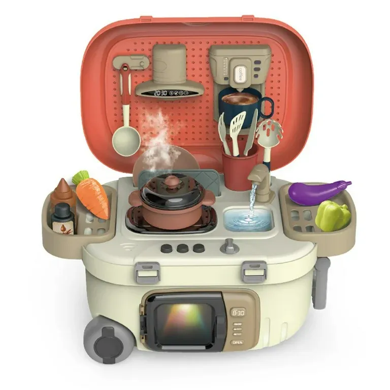 Portable Kitchen Set With Smoke Effect & Accessories - Gift4u.Pk