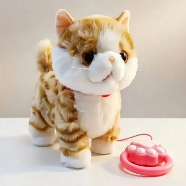 RC & Sensor Electric Soft Cat With Cute Activities - Gift4u.Pk