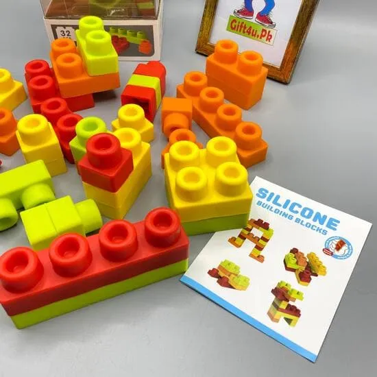 Premium Silicon Building Blocks For Kids - Gift4u.Pk