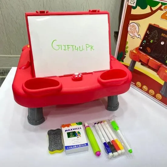 2-in-1 Children Drawing & Writing Board Set - Gift4u.Pk