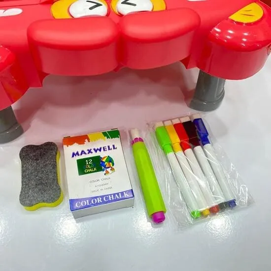 2-in-1 Children Drawing & Writing Board Set - Gift4u.Pk