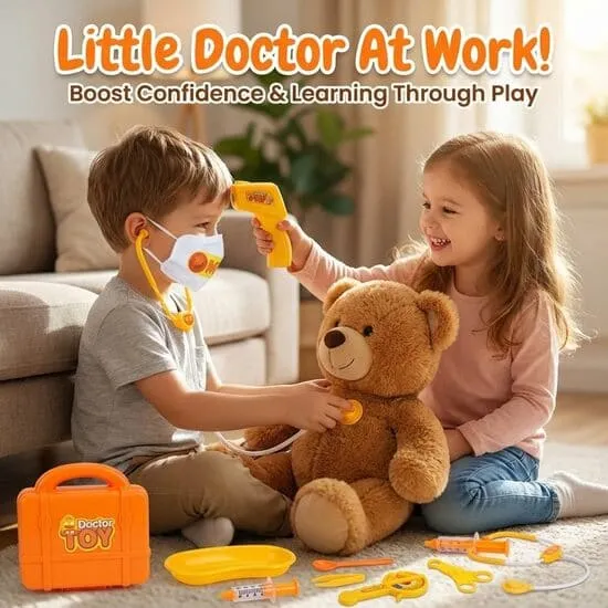 Pretending Doctor Play Set For Kids - Gift4u.Pk