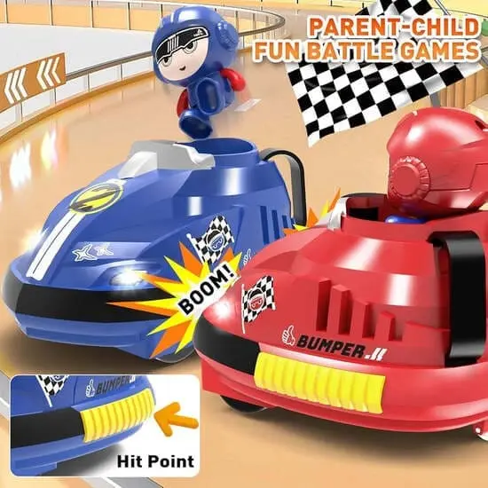 Two Players Remote Control Battle Bumper Cars - Gift4u.Pk
