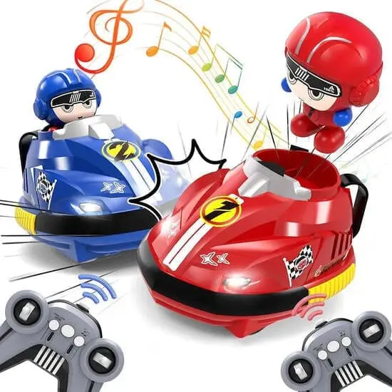 Two Players Remote Control Battle Bumper Cars - Gift4u.Pk