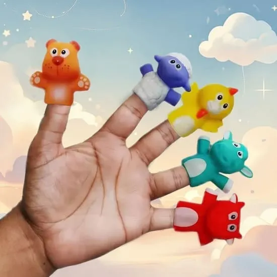 Educational Animal Finger Puppets for Kids - Gift4u.Pk